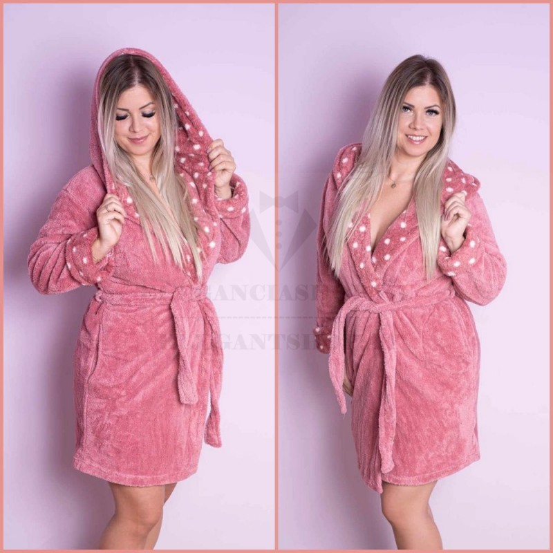 Pihe – Puha Női Wellsoft Köntös - Mályva Női zokni, harisnya, pizsama